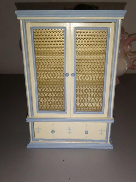 BUFFET A VITRE Ancien pour Maison de poupée EUR 20,00 - PicClick FR