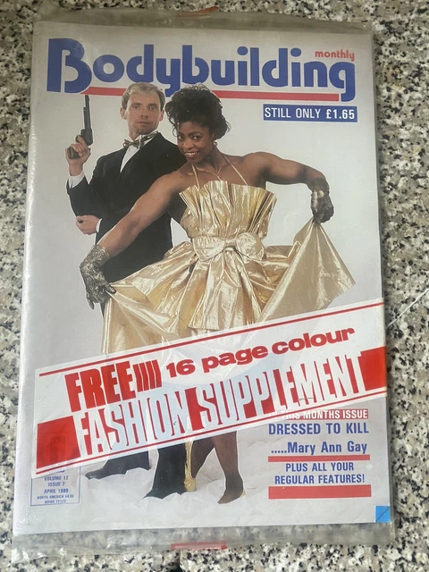BODYBUILDING MONTHLY MAGAZINE vol 12 issue 7 april 1989 £5.00 - PicClick UK