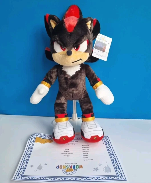 BUILD A BEAR Shadow From Sonic The Hedgehog 3 No Sound BNWT £79.99 ...