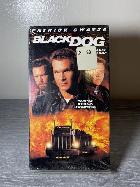 BLACK DOG VHS 1998 Patrick Swayze Randy Travis Meatloaf New Sealed £8. ...