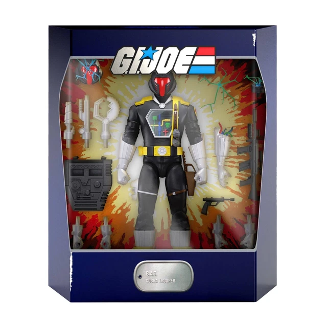 G.I. JOE ULTIMATES Cobra BATS action figure Super7 RAH (Cartoon ...