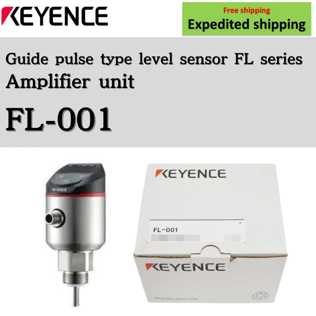 KEYENCE FL-001 GUIDE pulse type level sensor Amplifier unit Genuine New ...