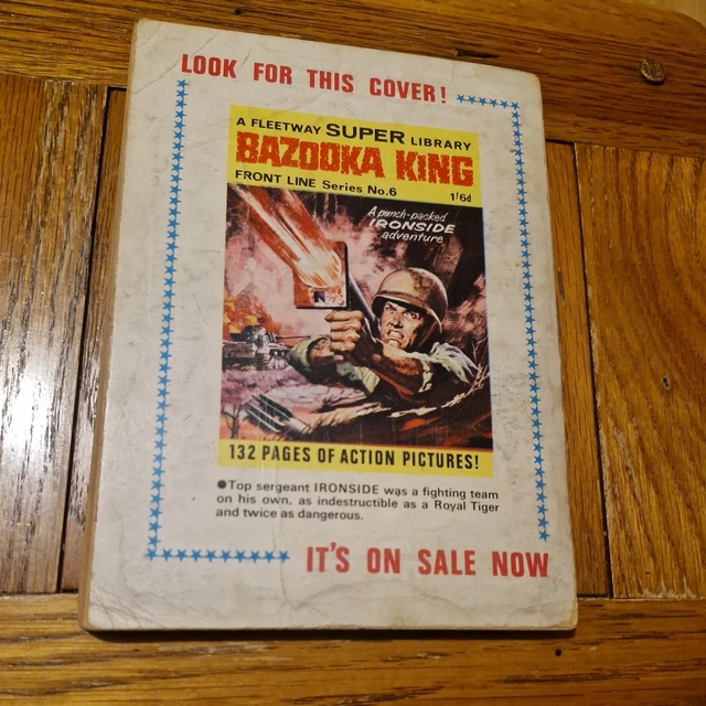 FLEETWAY SUPER LIBRARY FRONT LINE SERIES #5 - Blueprint for Treason £21 ...
