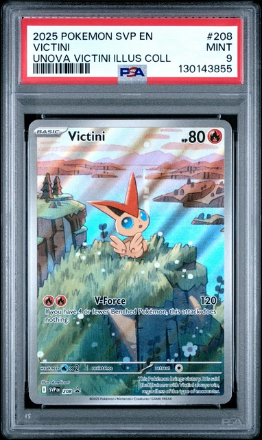 2025 POKEMON SVP En-Sv Black Star Promo #208 Victini Psa 9 £0.75 ...