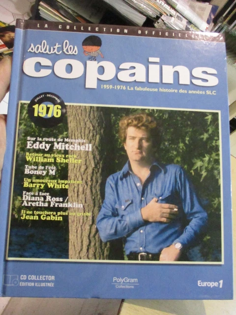 LIVRE CD COLLECTION officielle salut les copains eddy mitchell patrick ...