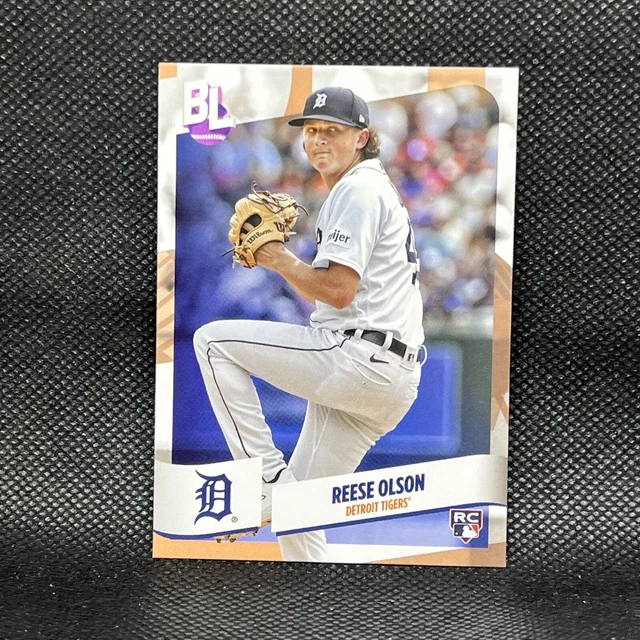 REESE OLSON 2024 Topps Big League Baseball Card #58 RC Detroit Tigers ...