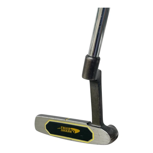 TIGER SHARK GREAT White GW-4 Putter Steel Shaft 34.5" Right-Handed ...