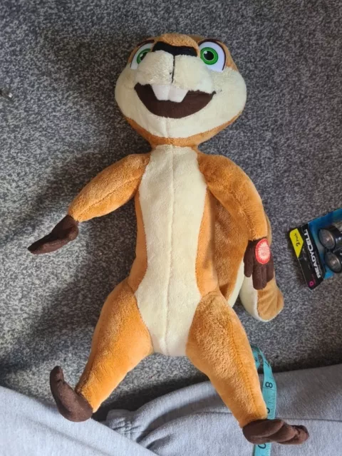 TALKING OVER THE Hedge Hammy Squirrel Plush Dreamworks 2006 15" Apporx ...