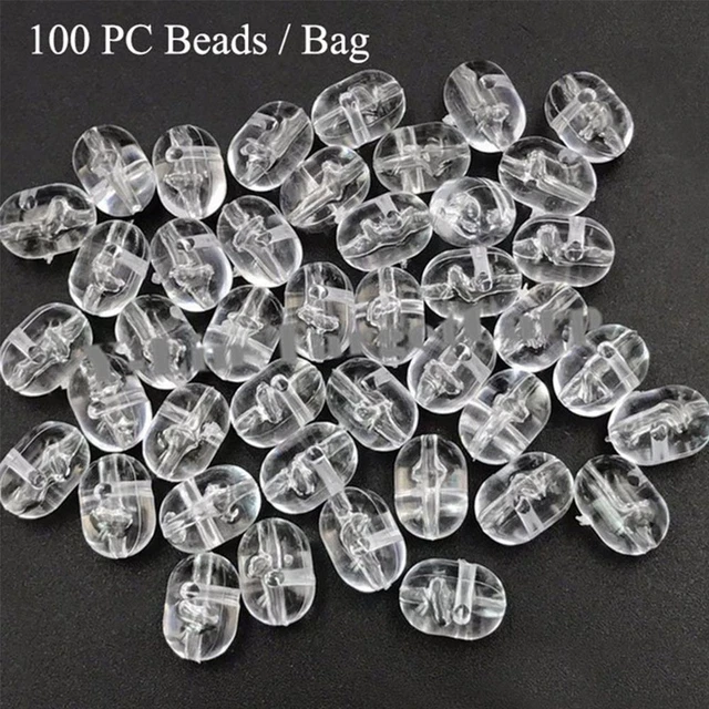 HOT PLASTIC STOPPERS Floats Balls Double Pearl Drill Fishing Cross ...