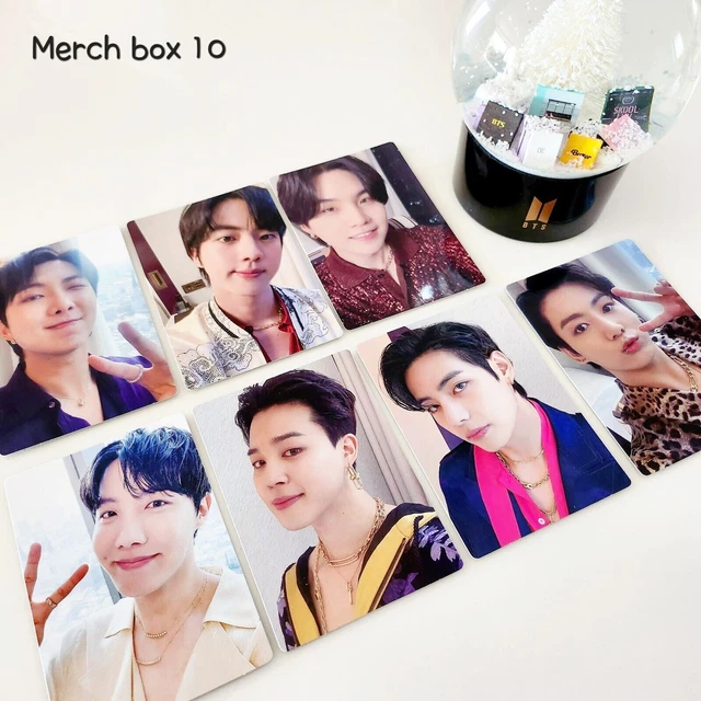 COFFRET OFFICIEL BTS #10 Carte photo, Snow Ball RM JIN SUGA J-HOPE JIMIN V JK EUR 15,88 ...