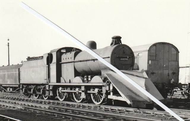A VIEW OF 4f 44390 stored at carlisle upperby shed in 1965 £1.50 ...