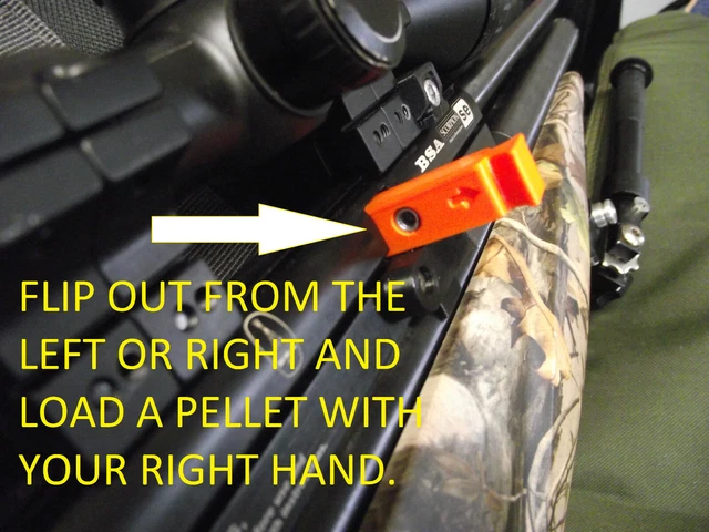 BSA RIGHT HAND LOADER Ultra Scorpion R10 single shot tray .177 .22 ...