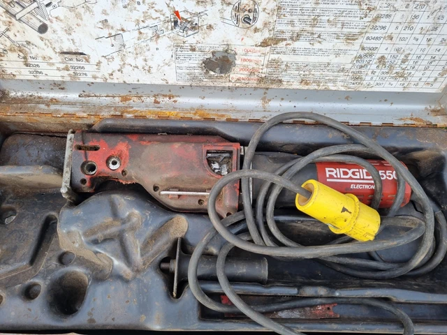 RIDGID 550 RECIPROCATING Pipe Saw 110v No Power £99.99 - PicClick UK