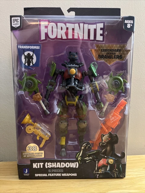 FORTNITE LEGENDARY SERIES Brawlers Kit (Shadow) Action Figure Complete ...