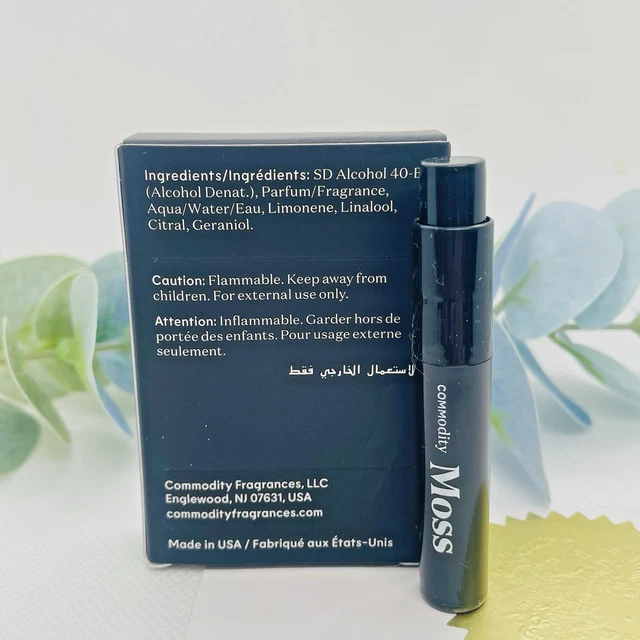 COMMODITY 🦋 MOSS 2ml EDP Spray Travel - NEW & BOXED £4.95 - PicClick UK