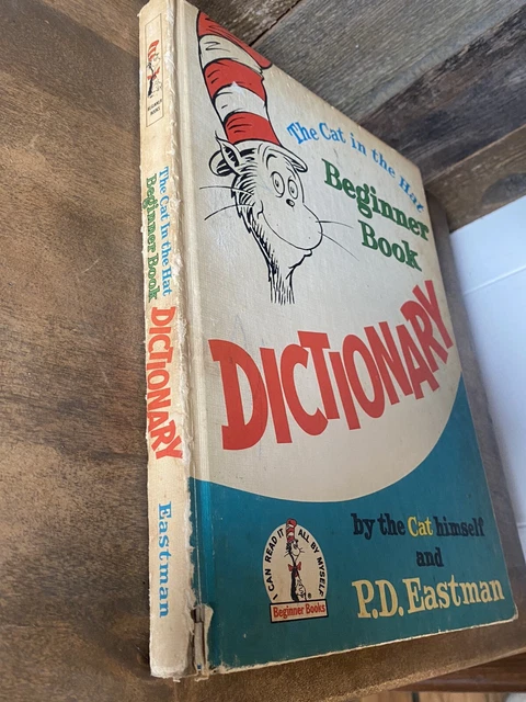 DR. SEUSS, THE Cat In the Hat Dictionary 1964, 1st Edition Hardcover ...
