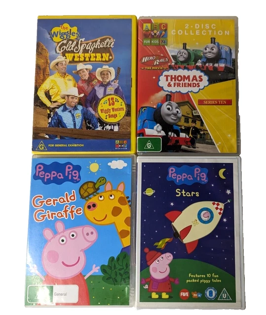 4 X KIDS Collection DVD Bundle - 5 x Discs - Various Titles $26.50 ...