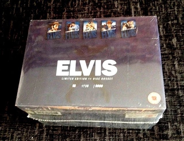 RARE ELVIS COLLECTOR'S 11-Disc Box Set Limited Edition DVD NEW & SEALED ...