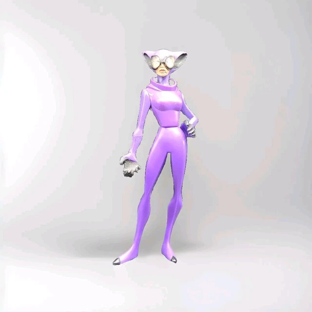 BATMAN THE ANIMATED Series CATWOMAN Purple DC Universe Action Figure 5 ...