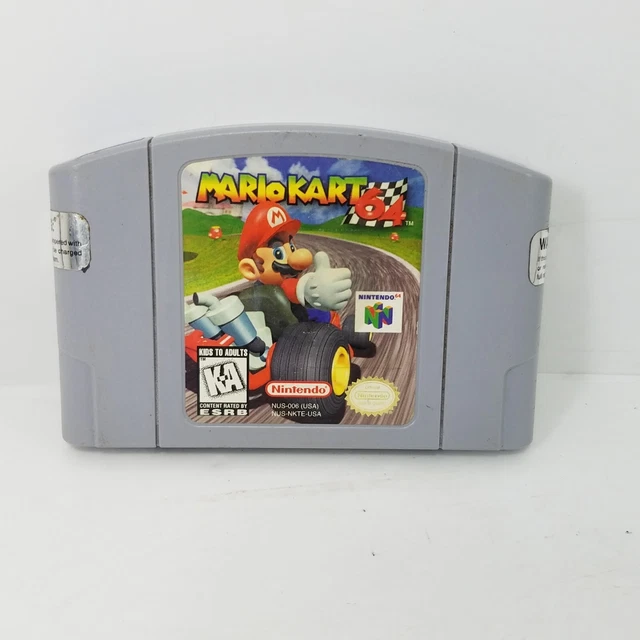 MARIO KART 64 N64 Nintendo 64 Cart Only Authentic Tested Cartridge $53. ...