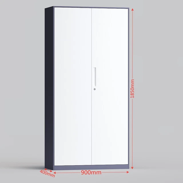 METAL TWO DOOR Office Filing Cabinet 5 Layers Steel File Storage ...