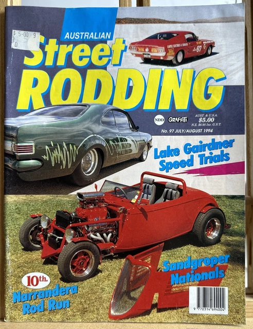 GRAFFITI AUSTRALIAN STREET Rodding Magazine No.97 July/August 1994 In ...