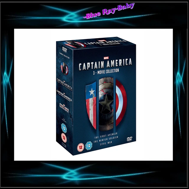 CAPTAIN AMERICA - 3 Movie Collection - Marvel *** Brand New Dvd Boxset ...