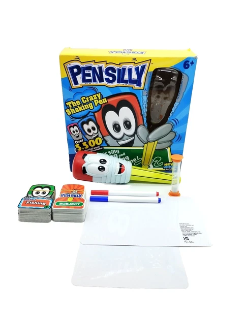 PENSILLY THE CRAZY Shaking Pen Family Fun Game kids Games Pre Owned $28 ...