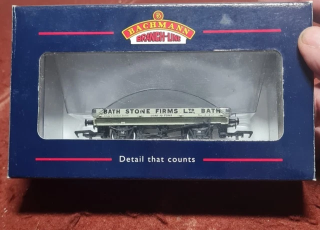 BACHMANN 33405 Bath Stone Firms Ltd Wagon £15.00 - PicClick UK