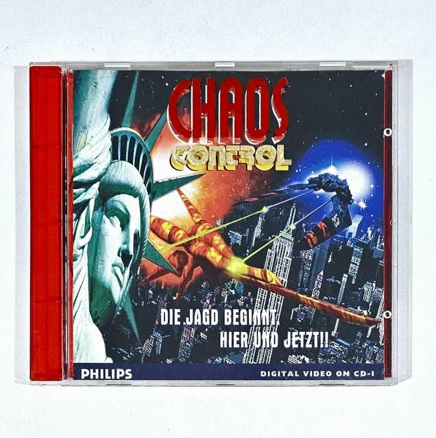 PHILIPS CD-I RAILSHOOTER Chaos Control Dt. Crosshair Arcade Action £26. ...