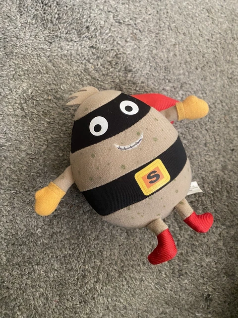 SUPERTATO PLUSH SOFT Toy Teddy **RARE** CBeebies Story Book Evil Pea ...