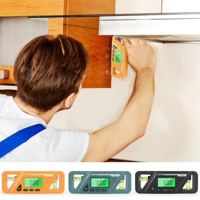 ELECTRONIC DIGITAL LEVEL Angle Gauge MIni Bevel Protractor Digital ...