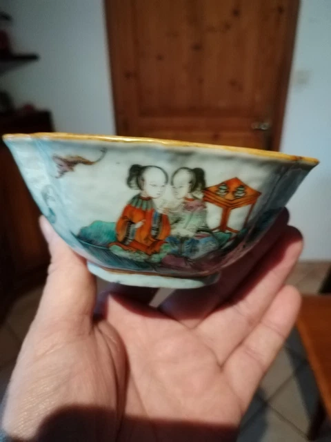 PETIT BOL CHINOIS Porcelaine Signé A Identifier EUR 39,00 - PicClick FR