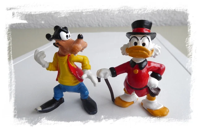 DISNEY-FIGUREN ‘DAGOBERT DUCK + GOOFY‘ 80er, BULLY Walt Disney Productions EUR 25,00 - PicClick DE