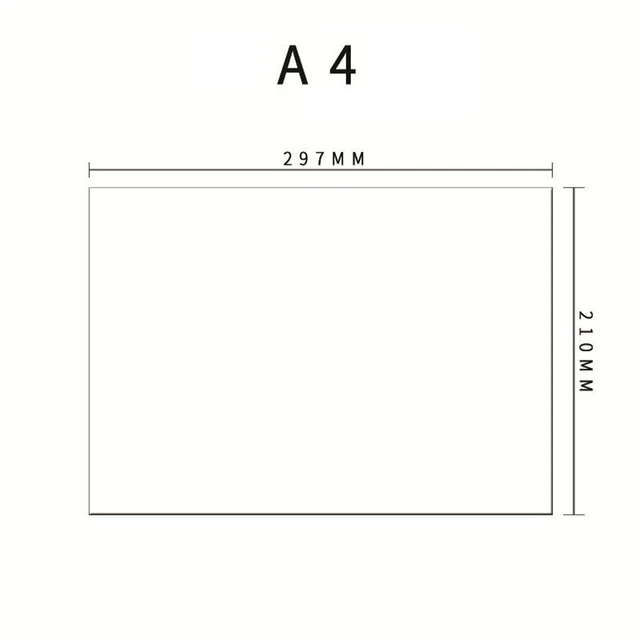 WHITEBOARD MESSAGE BOARD Writing Record 297mm X 210mm A4 PET Single-page Sticker £9.66 - PicClick UK