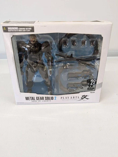 FIGURINE ARTICULÉE SOLIDUS Snake de Metal Gear Solid 2 PlayArts Kai ...