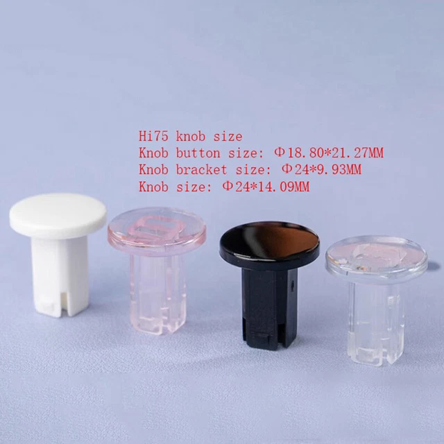 FOR LEOBOG HI75 Aluminum Tuo Kit Translucent Knob Button Replaceable ...