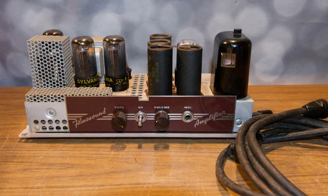 BELL & HOWELL 25L6 Mono Tube Amplifier - #185 - Hot Chassis - Guitar ...