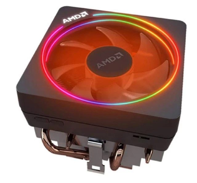 AMD RYZEN WRAITH Prism Cooler & RGB Fan pre-assembled for AM4/AM5 ...