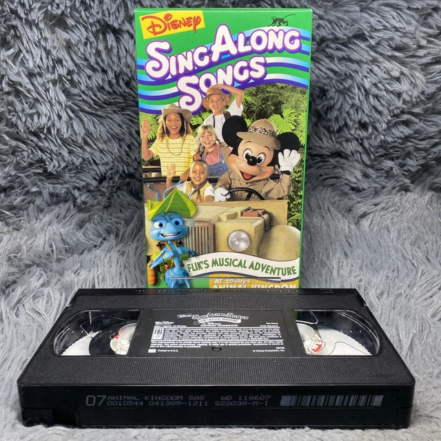 DISNEY'S SING ALONG Songs - Flik's Musical Adventure VHS 1999 Classic ...