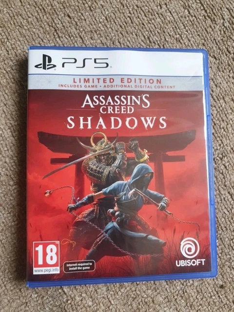 ASSASSINS CREED SHADOWS Limited Edition Plus DLC £51.33 - PicClick UK
