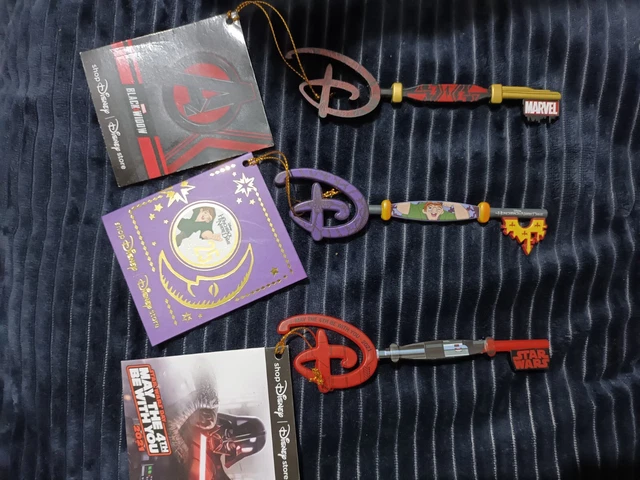 DISNEY CEREMONY 3 Five Keys Bundle Including Star Wars & Notre Dame ...