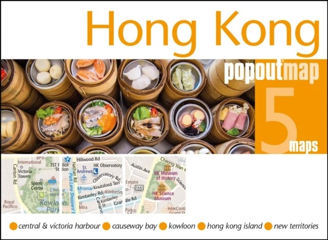 POPOUT MAPS - Hong Kong PopOut Map - New Sheet map folded - D245z EUR 7 ...