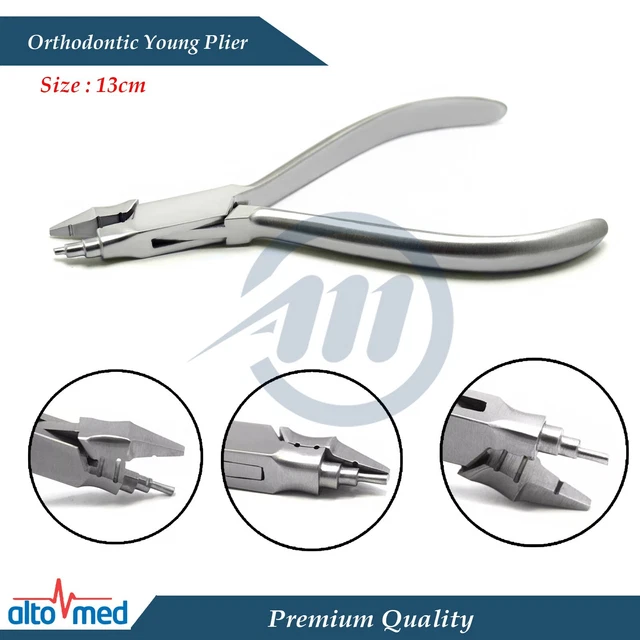 DENTAL ORTHODONTIC TOOTH Braces Arch Wire Bending Loop Forming Young ...