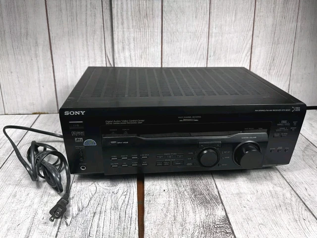 SONY STR-SE501 5.1 Surround AM/ FM AV Receiver 100W Channel 500W TESTED ...