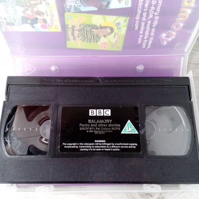 BALAMORY PANTO VHS Tape - Rare Retro Movie Series Kids Bbc 2004 !! £21. ...