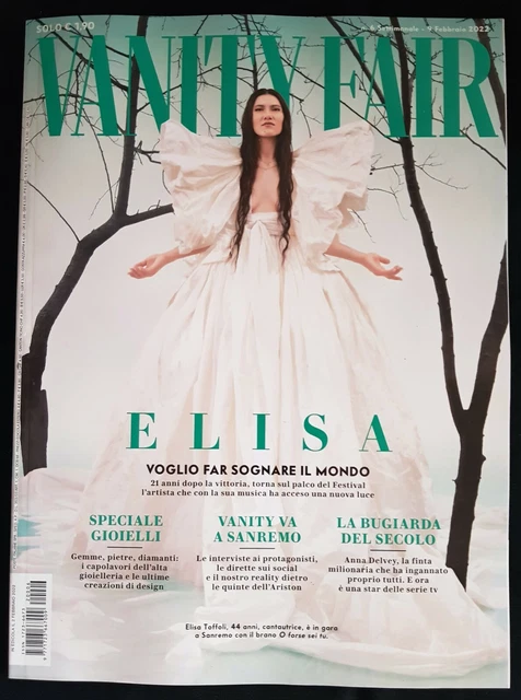 MAGAZINE VANITY FAIR 2022 6 Elisa Rettore Rkomi Anna Delvey Daria ...
