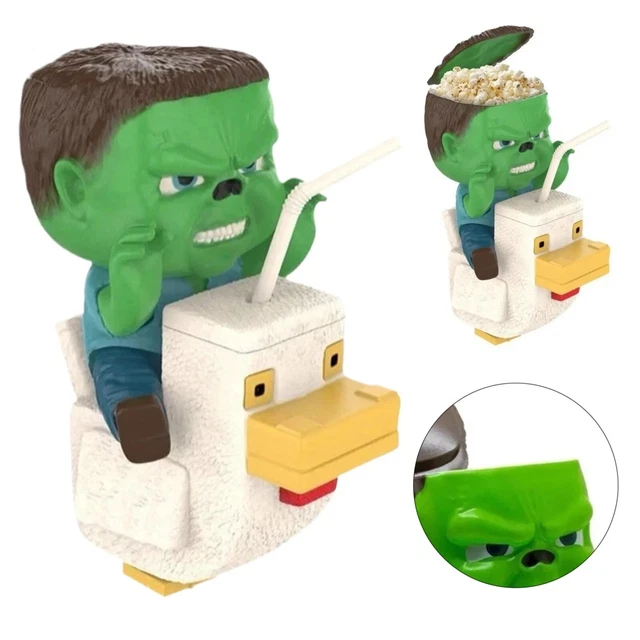 CINEMARK MINECRAFT MOVIE Chicken Jockey Popcorn Bucket & Cup Combo Set ...