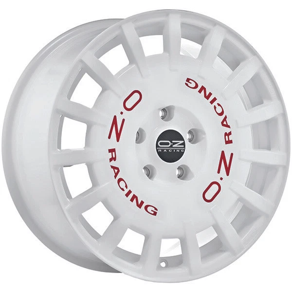 ALLOY WHEEL OZ Racing Rally Racing For Jaguar Xf 8X18 5X108 Race White Red A3T EUR 512,88 ...
