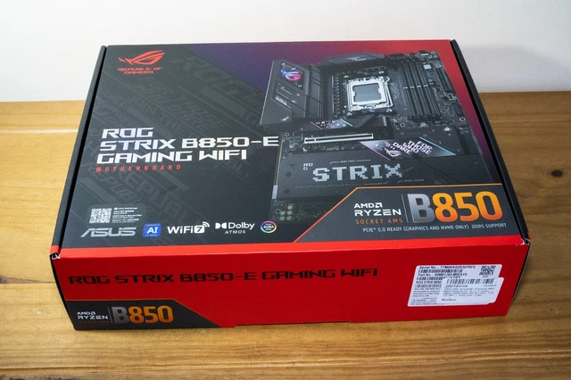 ASUS ROG STRIX B850-E GAMING WIFI AMD AM5 - Box & Packaging Only £14.45 ...